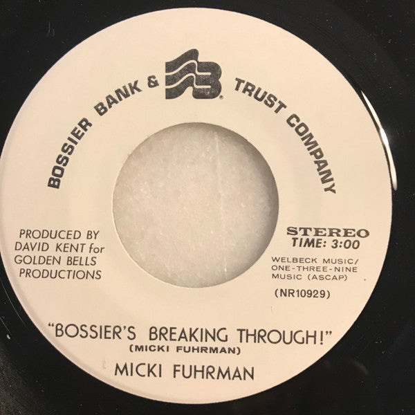 Buy Micki Fuhrman : Bossier's Breaking Through (7") for a great price ...